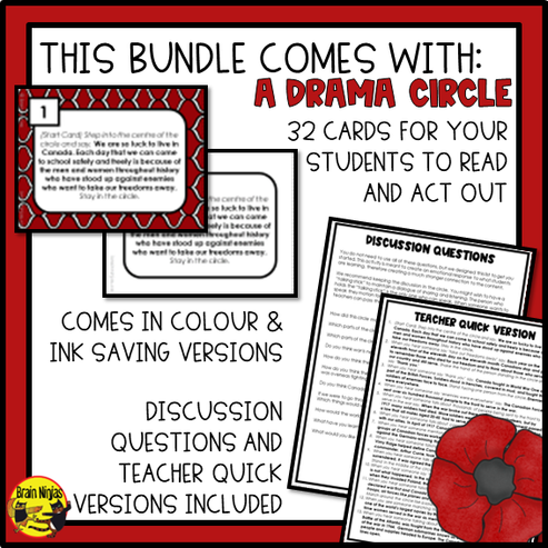 Remembrance Day Bundle | Paper and Digital – brainninjas
