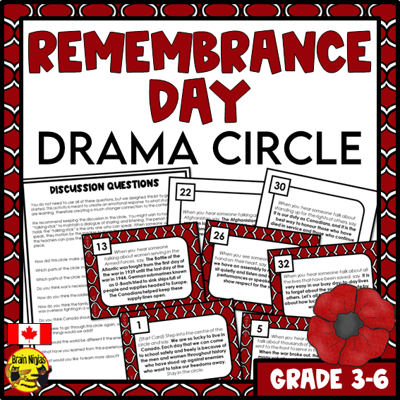 Remembrance Day Drama Circle | Paper – brainninjas