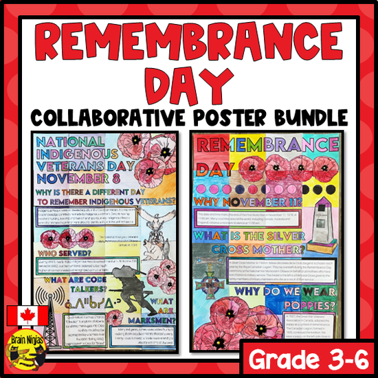 Remembrance Day Collaborative Poster Bundle | Paper – brainninjas