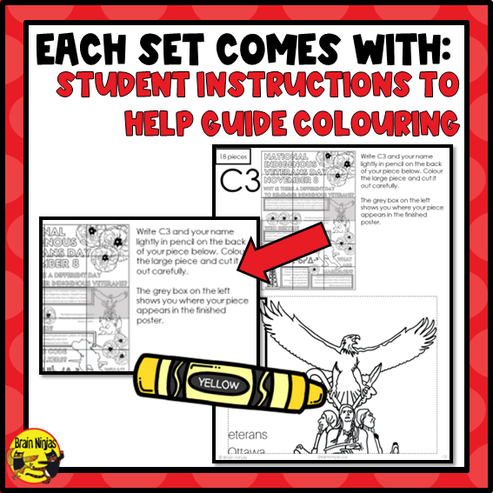 Remembrance Day Collaborative Poster Bundle | Paper – brainninjas