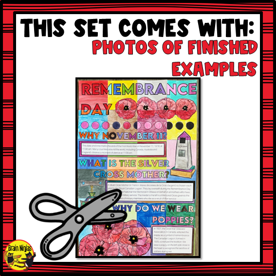 Remembrance Day Collaborative Poster | Paper – brainninjas