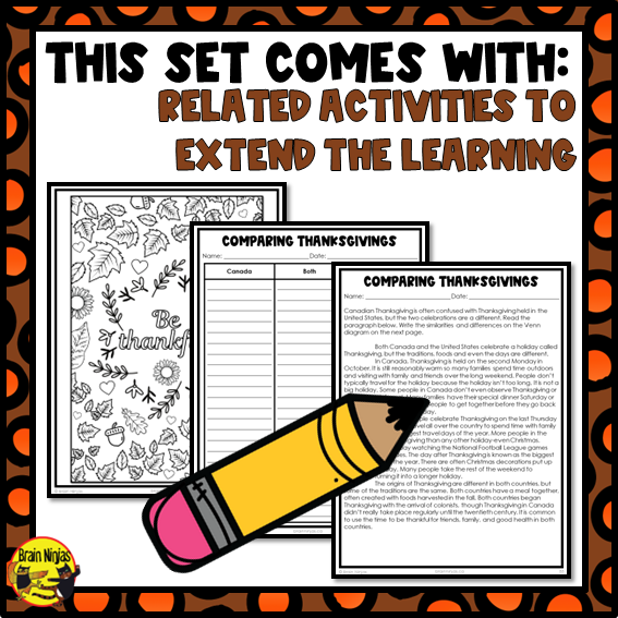 Thanksgiving Collaborative Poster | Paper | Be Thankful – brainninjas