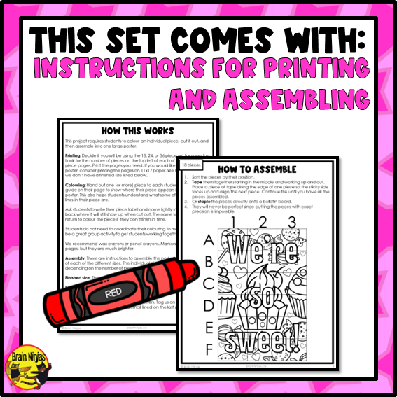 Valentine's Day Collaborative Poster | Paper – brainninjas